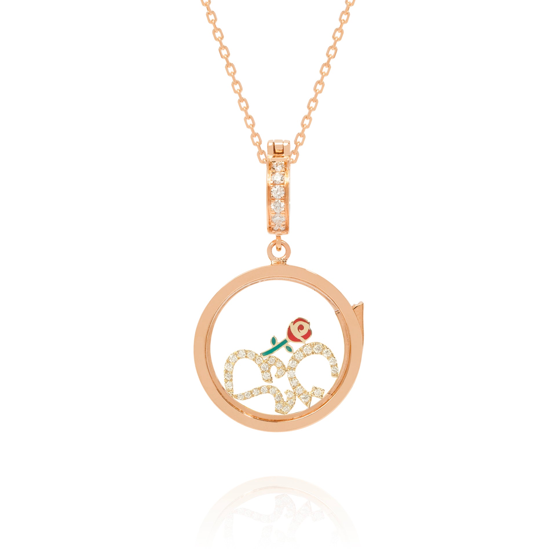 Round Glass Locket Pendant– Yuniu Jewels