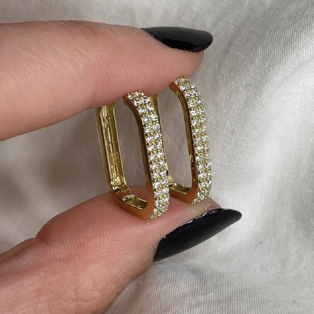 Double Talil Hoops– Yuniu Jewels